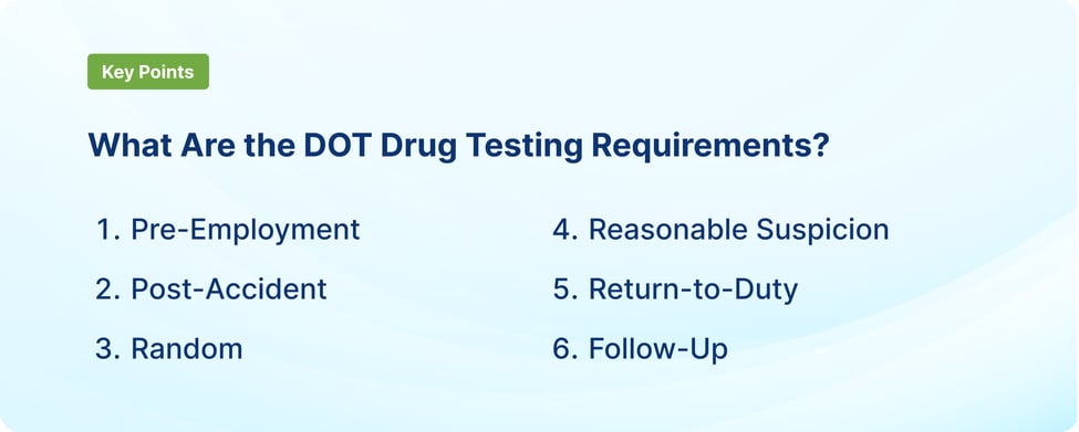 CDL Drug Test Requirements: A Comprehensive Guide