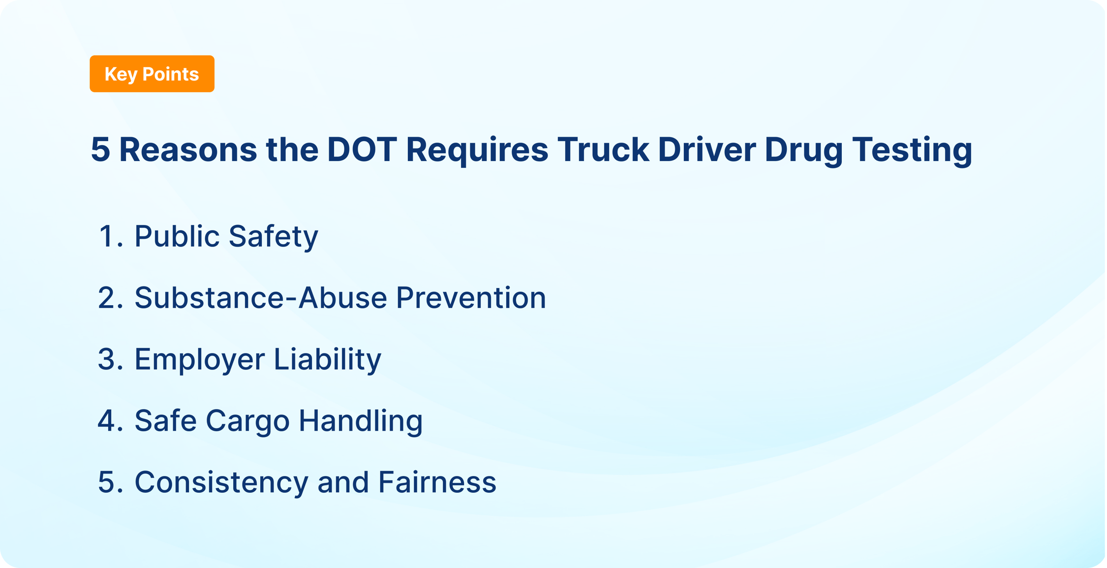 DOT CDL Drug Testing: Responsibilities for Employers