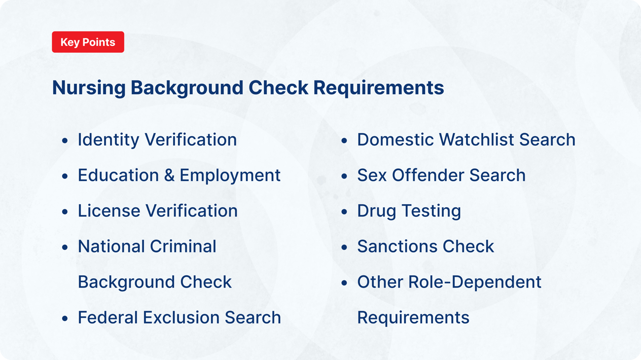 Nursing Background Check Requirements: What You Need to Know