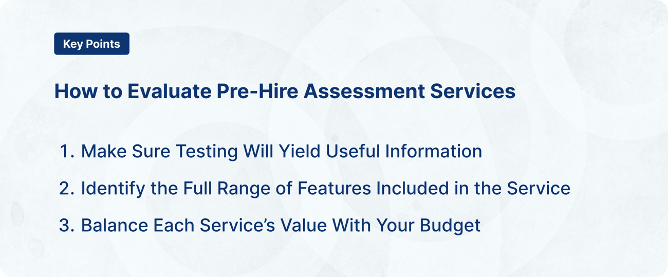 5 Best Pre-Hire Assessment Services [2024]