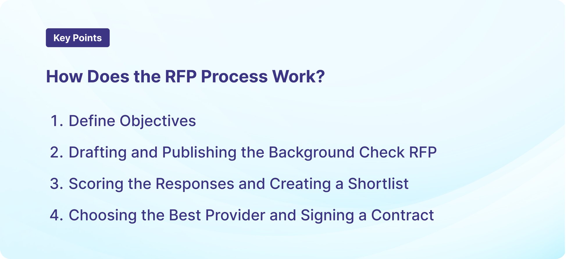 Your Guide to Understanding RFPs for Background Checks