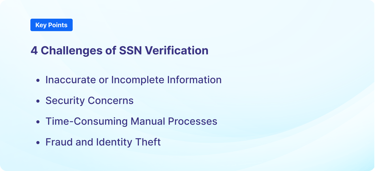 How to Streamline Social Security Number (SSN) Verification
