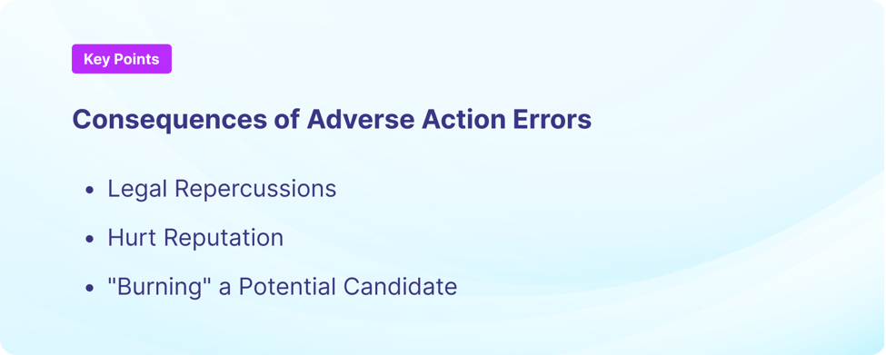 Adverse Action Explained for Talent Management