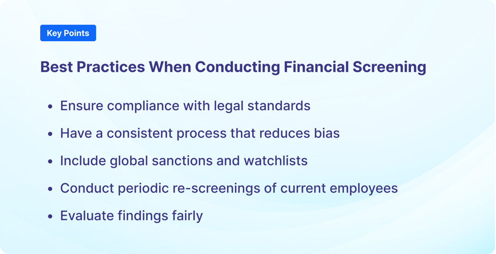 Financial Background Checks: Everything You Need To Know