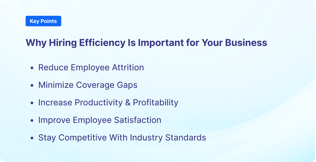 Building Your Workforce: 9 Tips for Improved Hiring Efficiency