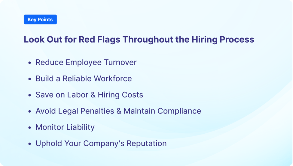 7 Candidate Red Flags to Watch Out For | Cisive