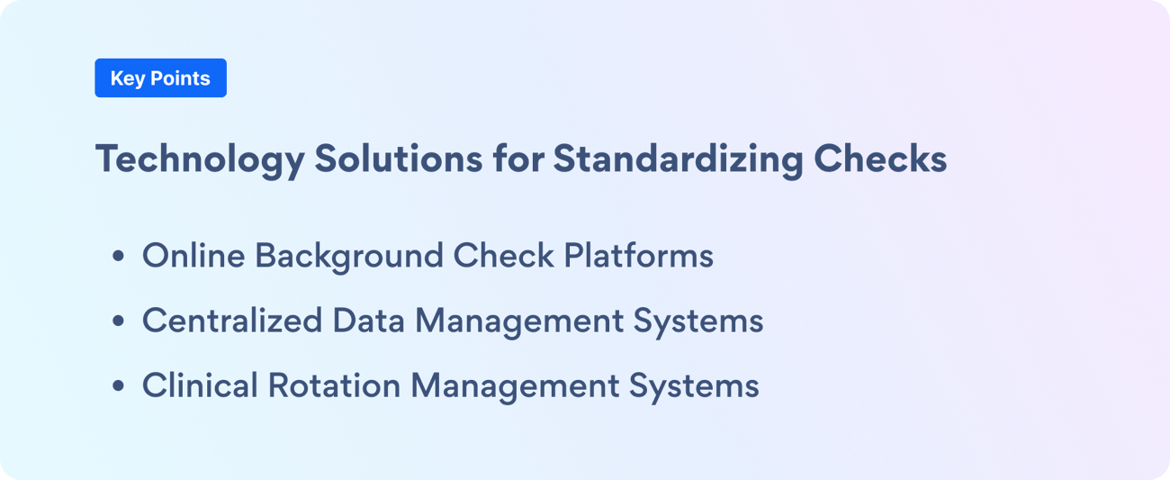 Standardize Medical Residency Background Checks With Ease