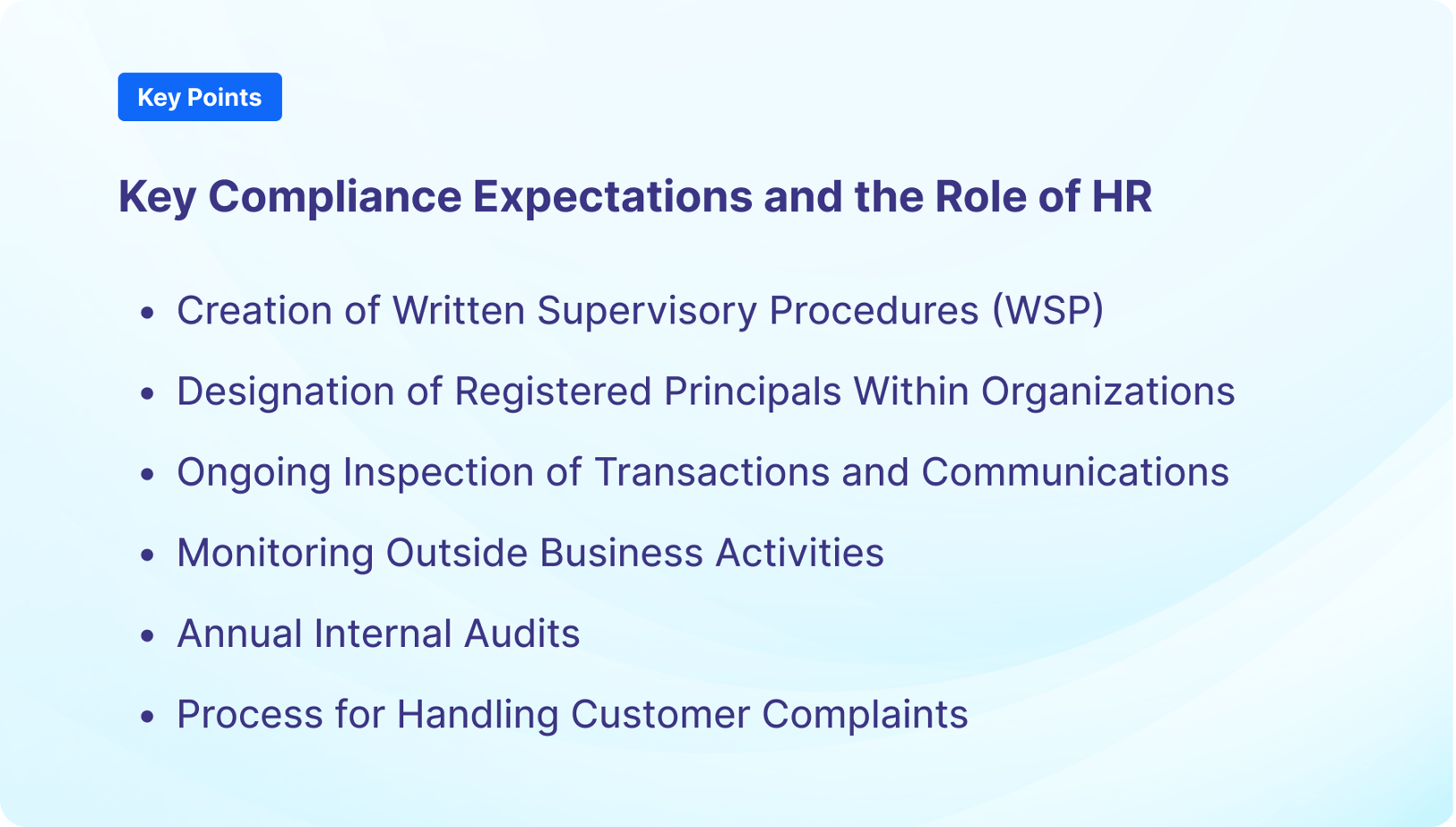 Understanding FINRA Rule 3110 for HR and Talent Professionals